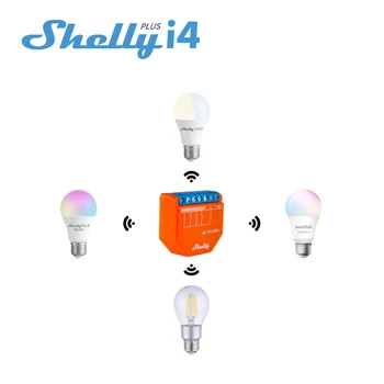 Shelly Plus i4 - Domótica Económica