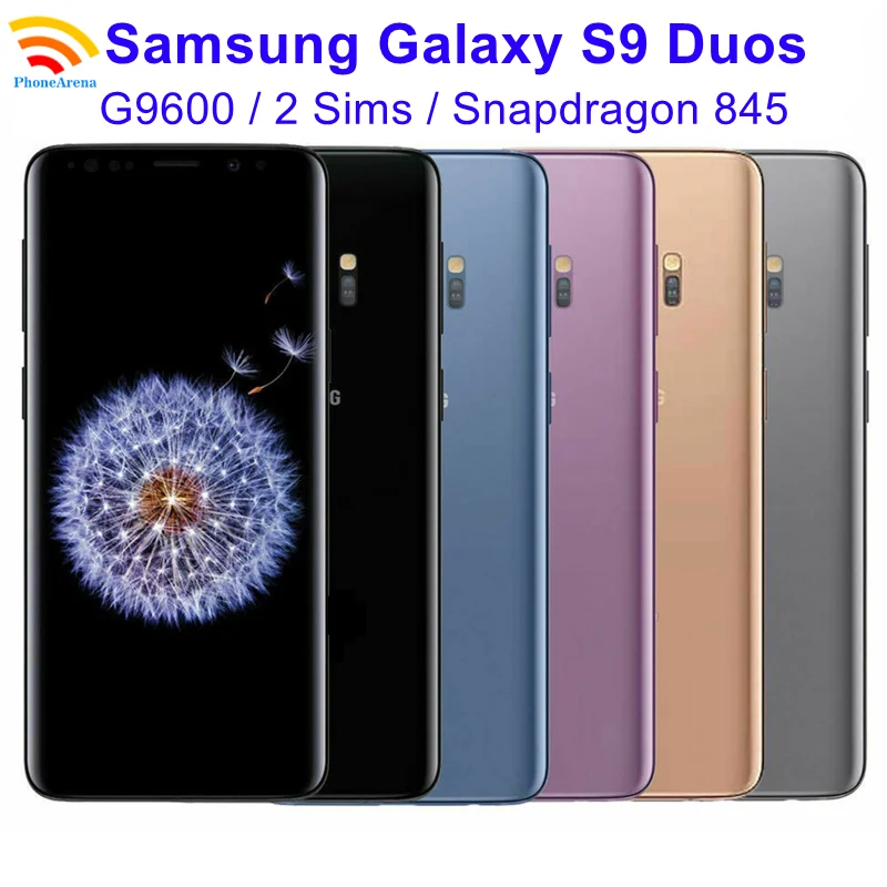 Original Samsung Galaxy S9 G9600 Dual Sim Unlocked Ram 4gb Rom 64gb/128gb Snapdragon 845 Nfc 4g ...