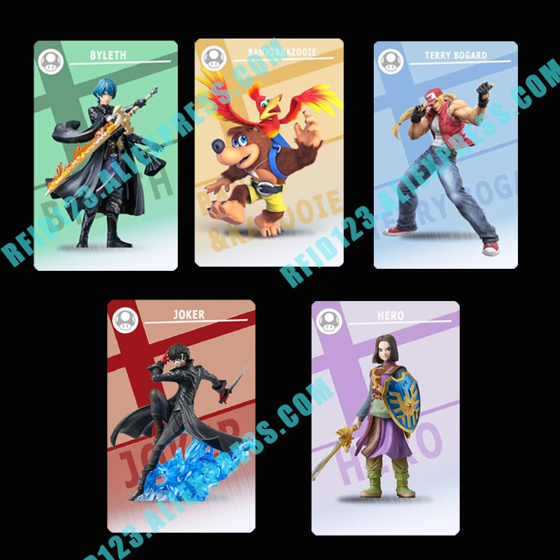 Banjo-Kazooie, Byleth, And Terry Bogard Super Smash Ultimate Amiibo ...