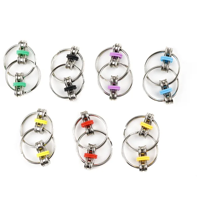 Decompression Bike Chain Fidget Toys For Autism Antistress Toys Set ...