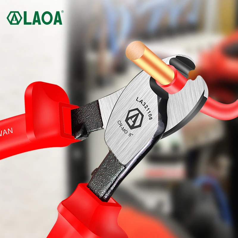 LAOA VDE insulated cable cutter insulated cable pilers Wire stripper ...