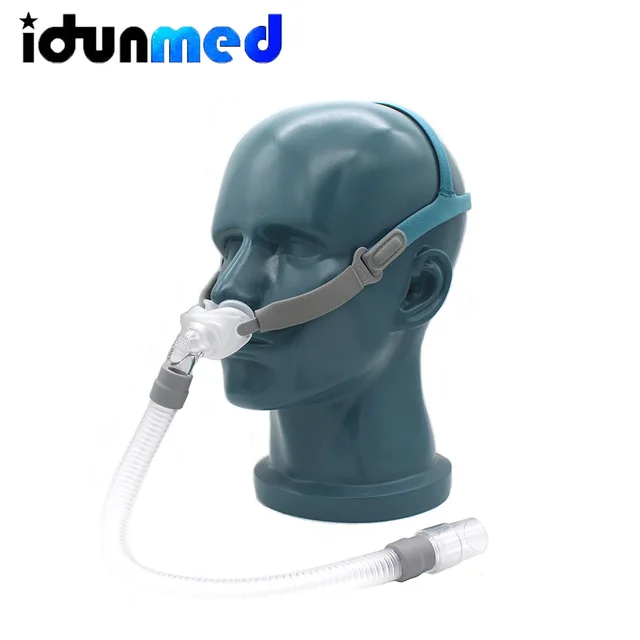 BMC CPAP Nasal Pillows Mask P2 NP With 3 Sizes Cushions Respirator Tube ...