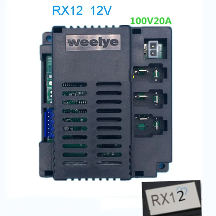 Weelye RX37 RX23 RX30 RX42 RX19 Children’s Electric Toy Car 2.4G Bluetooth Remote Control, 12V ...