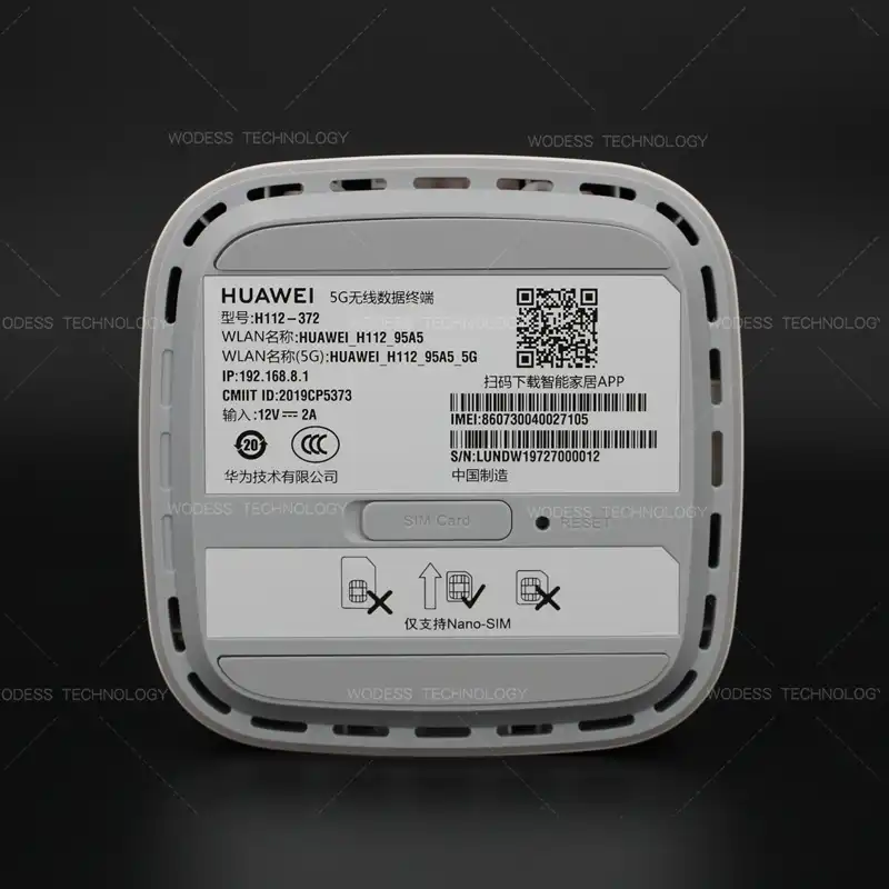 New 5G CPE WiFi Router Home Wireless Router with SIM Card Slot Huawei ...