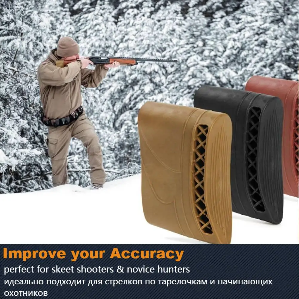 Hunting-Rifle-Recoil-Rubber-Buffer-Pad-Shotgun-Buttstock-Recoil-Shock ...