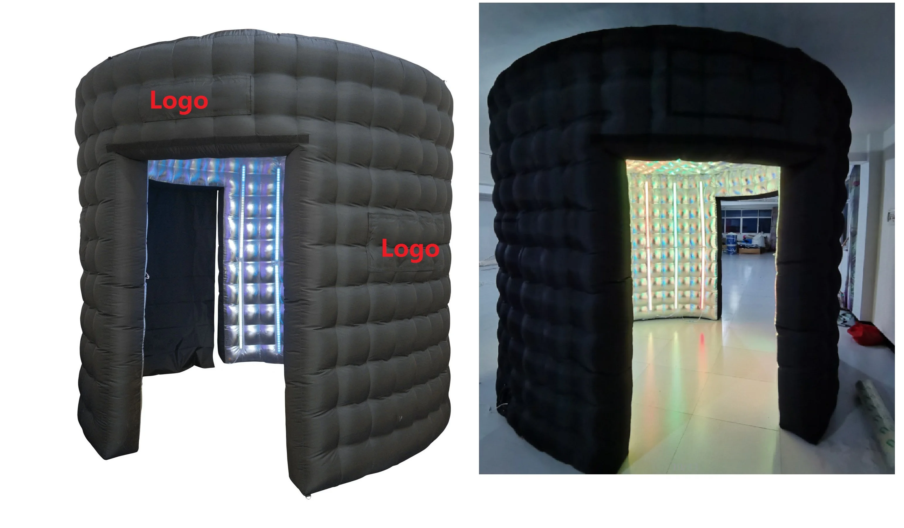 Hot Portable INFLATABLE LED 360 PHOTO BOOTH ENCLOSURE FOR 360 Photo ...