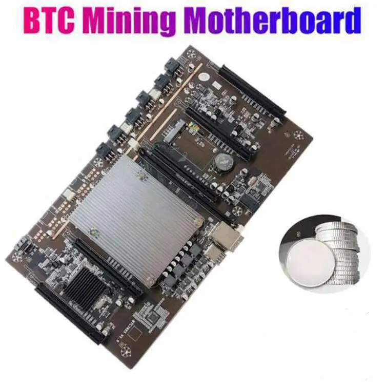 Placa base BTC Mining BTC79X5 V1.0 LGA 2011 DDR3 compatible con 32G ...