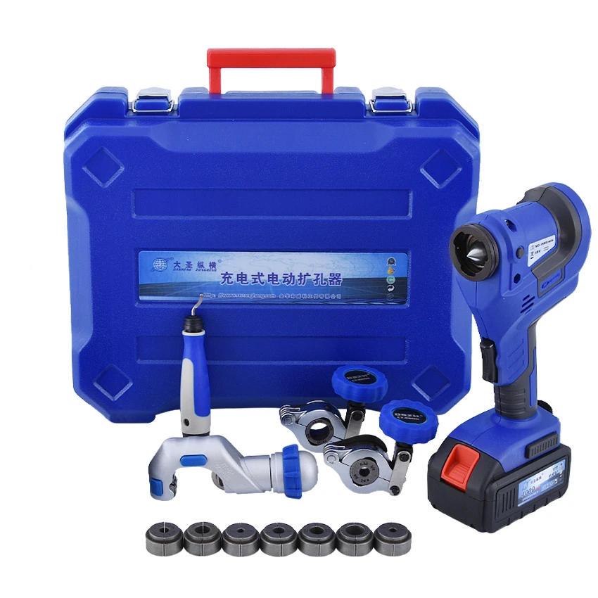 Cordless Electric Flaring Tool Kit CT E800AM with Scraper Tube cutter ...