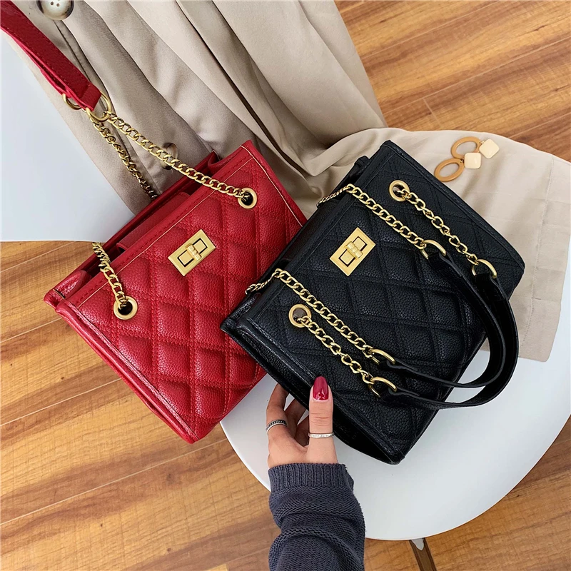 Bolso de mano para mujer, bolso de un solo hombro, de lujo, de ...