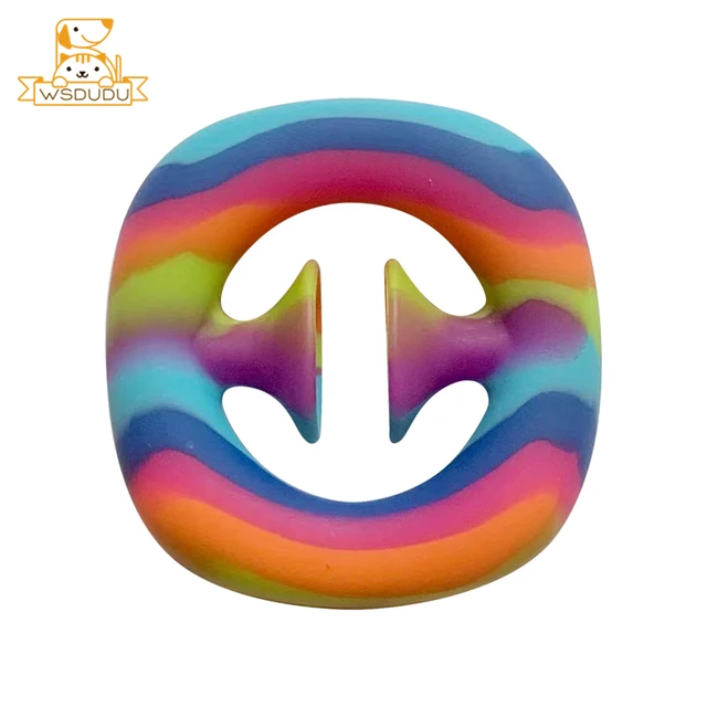 Novelty Fidget Toys Hand Finger Squeeze Grab Snap Popper Antistress ...