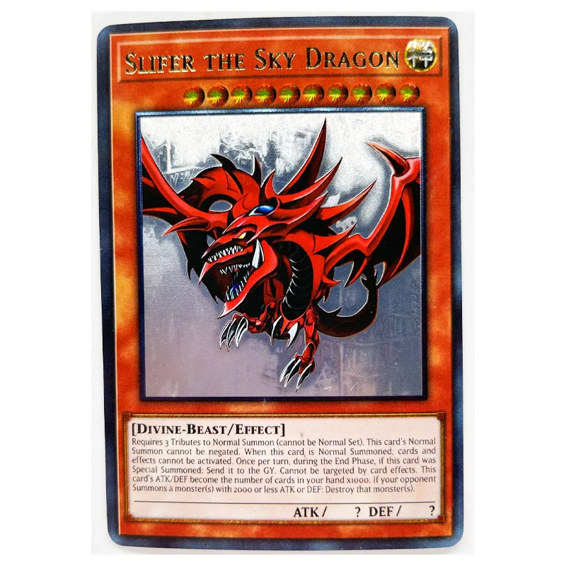 Slifer The Sky Dragon Real Card