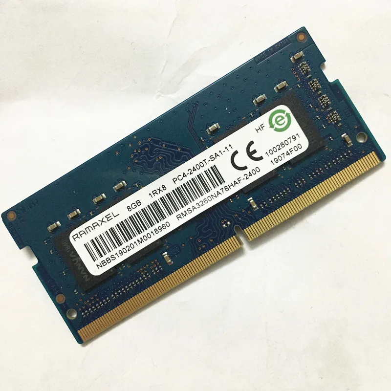 RAMAXEL DDR4 8GB 2400 RAMs 8GB 1RX8 PC4-2400T-SA1-11 ddr4 2400MHz 8gb ...