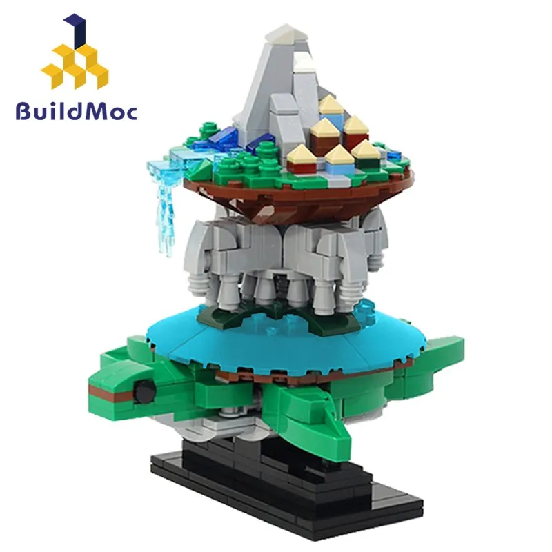 Buildmoc-Creative-Expert-Discworld-World-Turtle-Great-A-Tuin-Tower ...