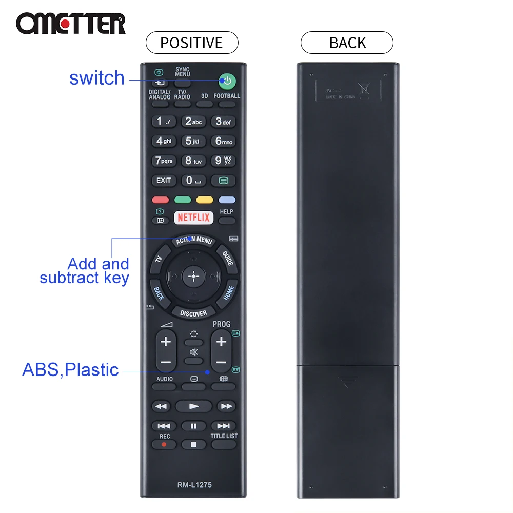Sony Flat Screen Tv Remote
