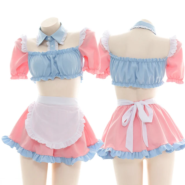 AniLV Anime Lolita Girl Maid Series Pajamas Swimsuit Costume Women ...