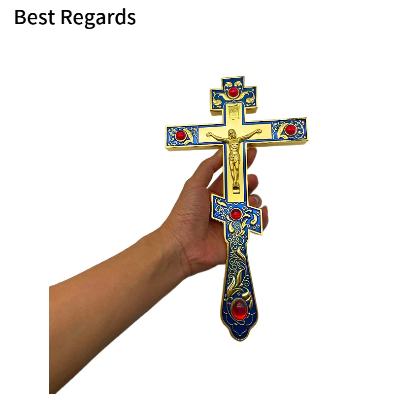 Orthodox Cross Orthodox Cross. Hypoallergenic Cadmium Free 585 (14K)