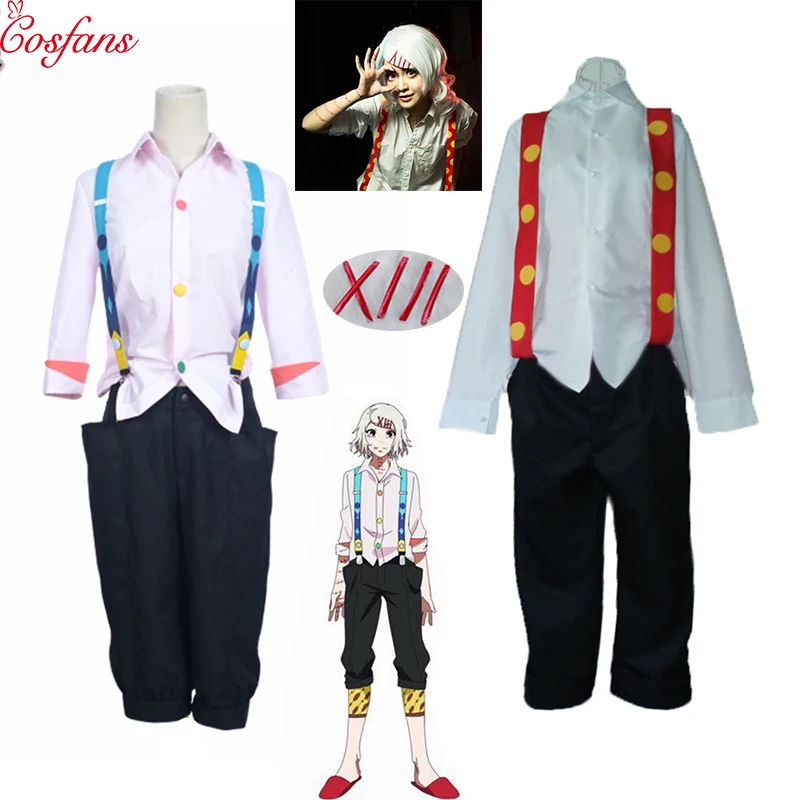 Rosa-blanco-Juzo-Suzuya-Rei-Tokyo-Ghoul-Tokio-gur-Cosplay-porque-traje ...