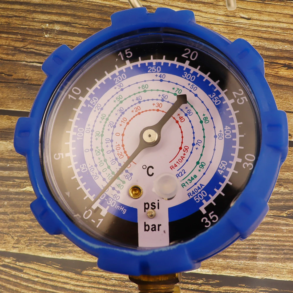 MANOMETRE,Bleu--Manomètre réfrigérant pour R410A R22 R134a R404A, 800 ...