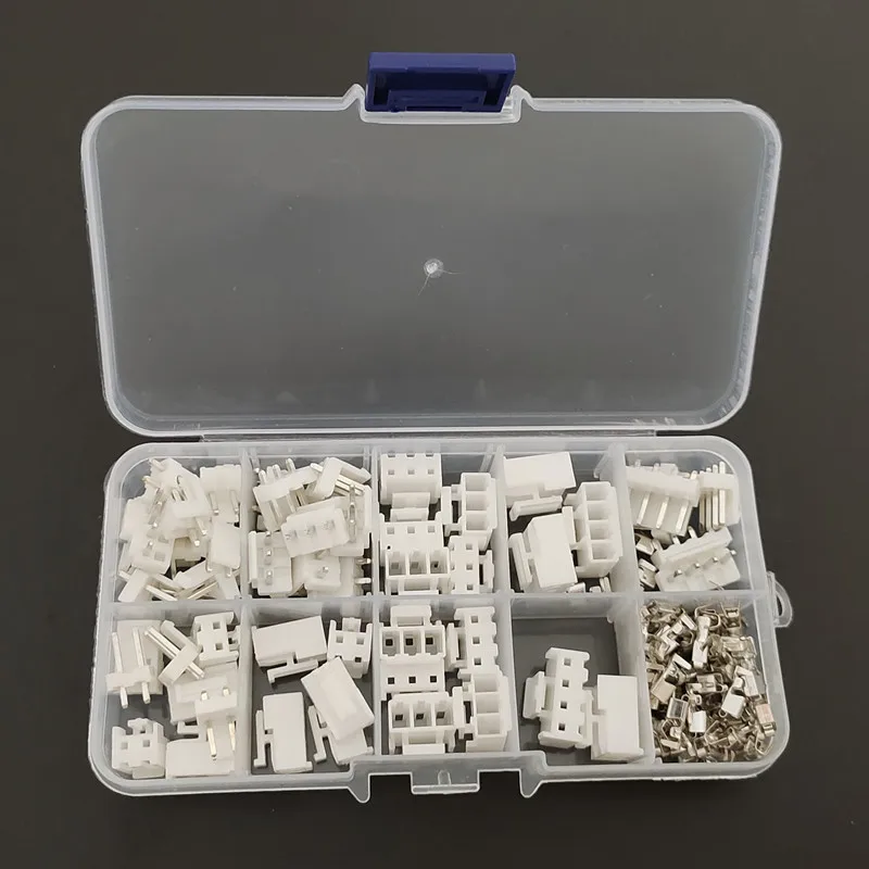 25-Sets-2p-3p-4-Pin-VH-3-96mm-Pitch-Housing-Straight-Needle-Pin-Header ...