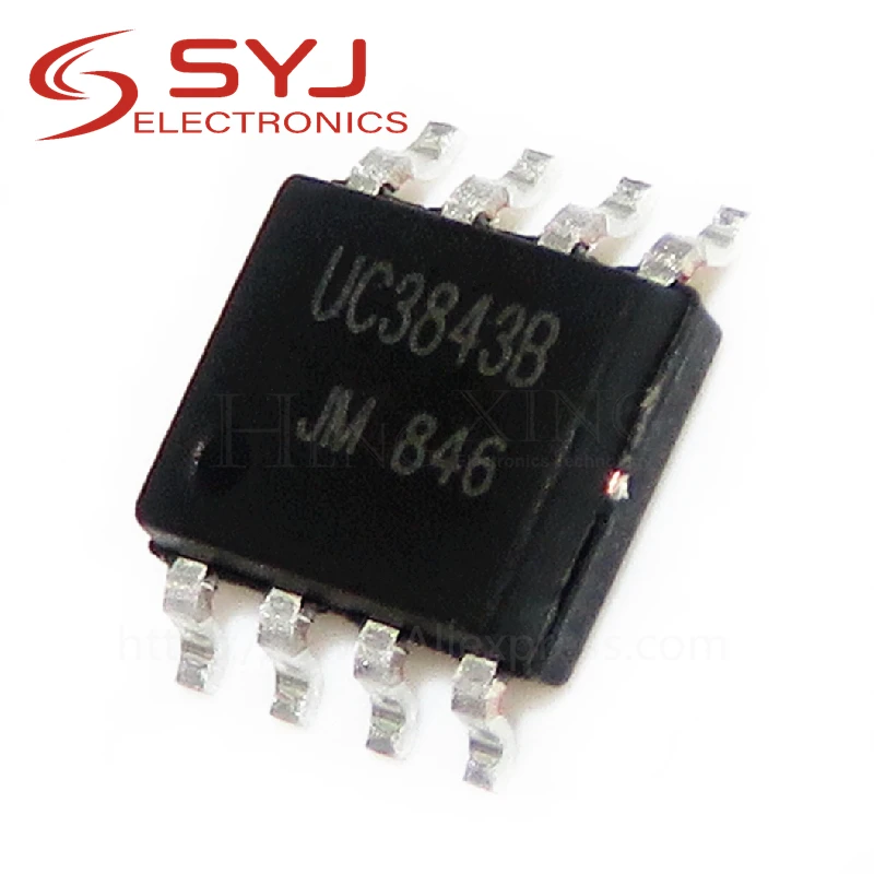 10 unids/lote UC3843B UC3843 SOP 8 en Stock|sop8| - AliExpress