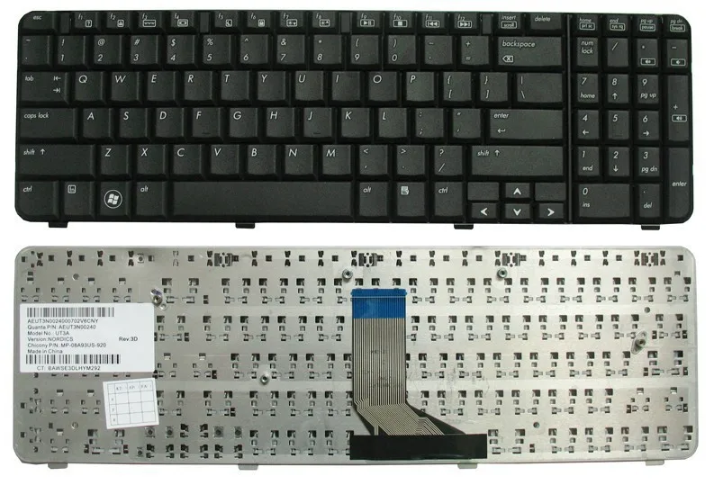 Ssea Brand New Us Keyboard For Hp Compaq Cq61 G61 Cq61-200 Cq61-100 ...