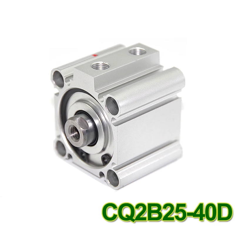 SMC Type CQ2B series CQ2B25 40D 25mm bore 40mm stroke Double Action single rod thin Pneumatic ...