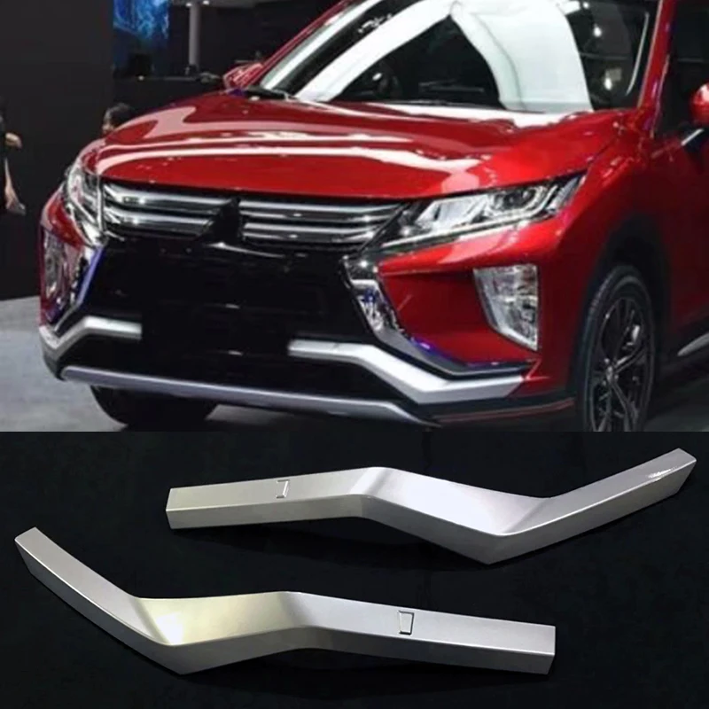 For-Mitsubishi-Eclipse-Cross-2017-2018-2019-ABS-Matte-Front-Lower ...