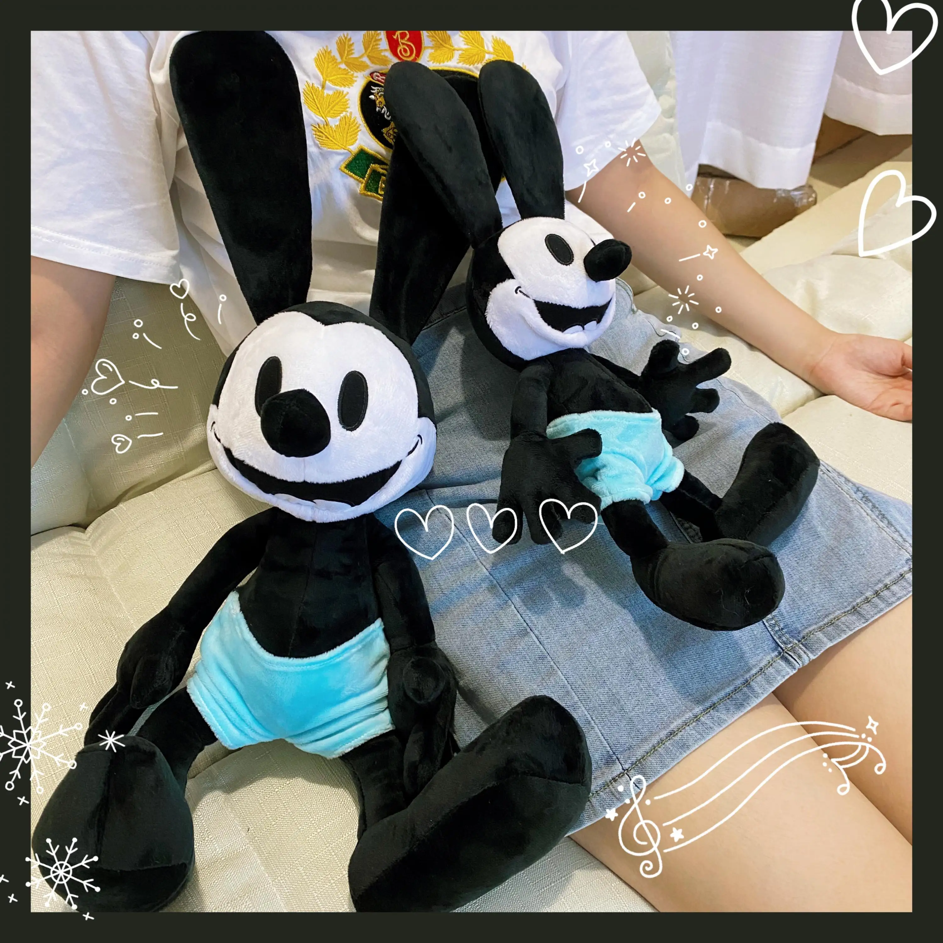 Oswald-The-Lucky-Rabbit-Plush-Toys-Cute-Mickey-Rabbit-Stuffed-Animals ...