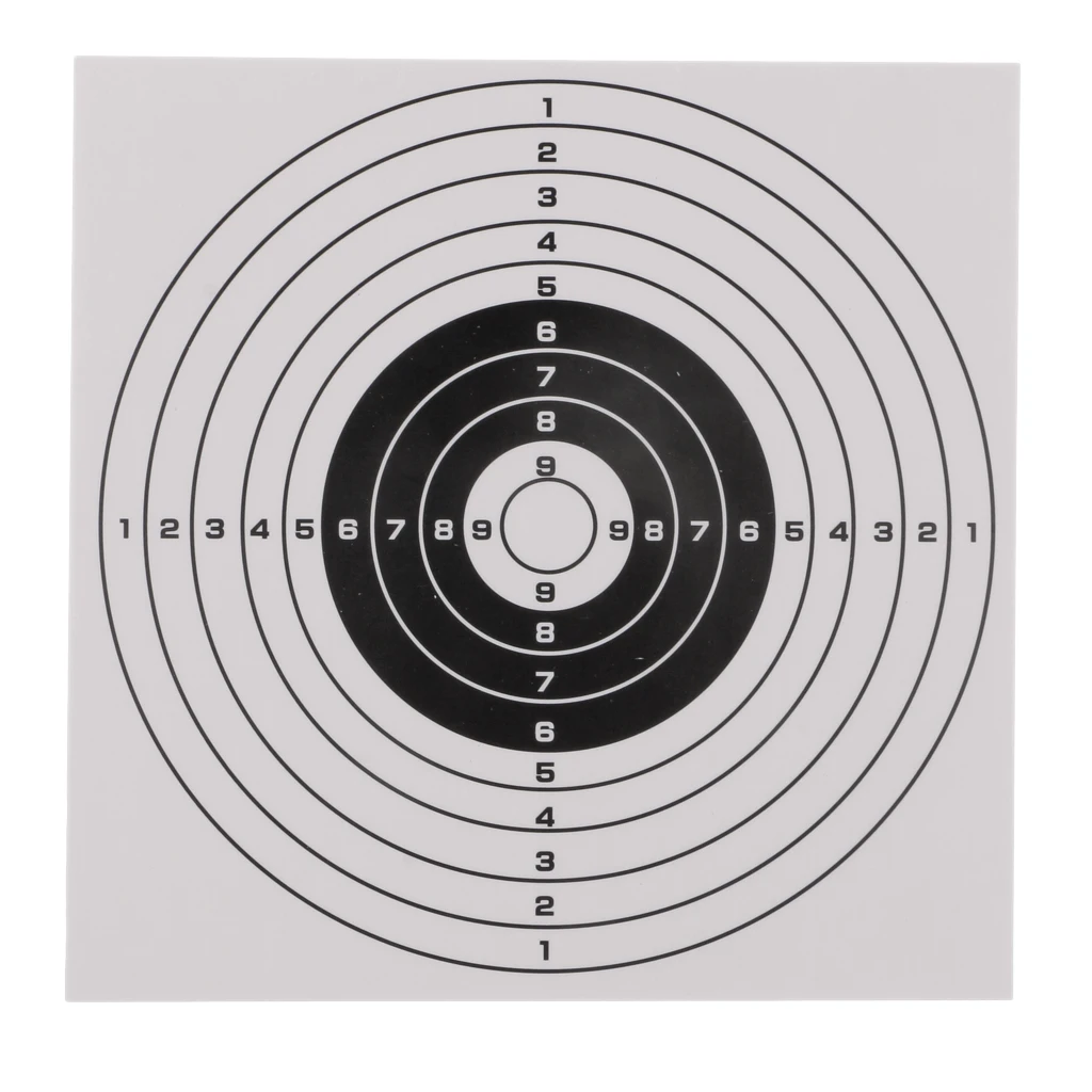 100Pcs Archery Paper Target - Shooting Target Paper Cardboard Compound ...