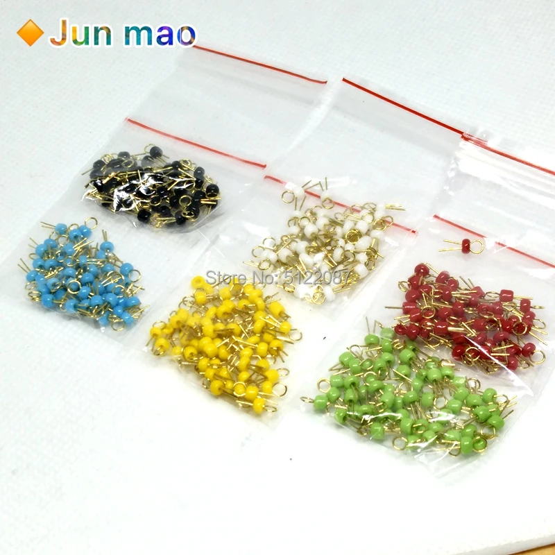 300PCS-Six-colors-50-PCB-Board-Test-Beads-Points-Gold-Plated-Ceramic ...