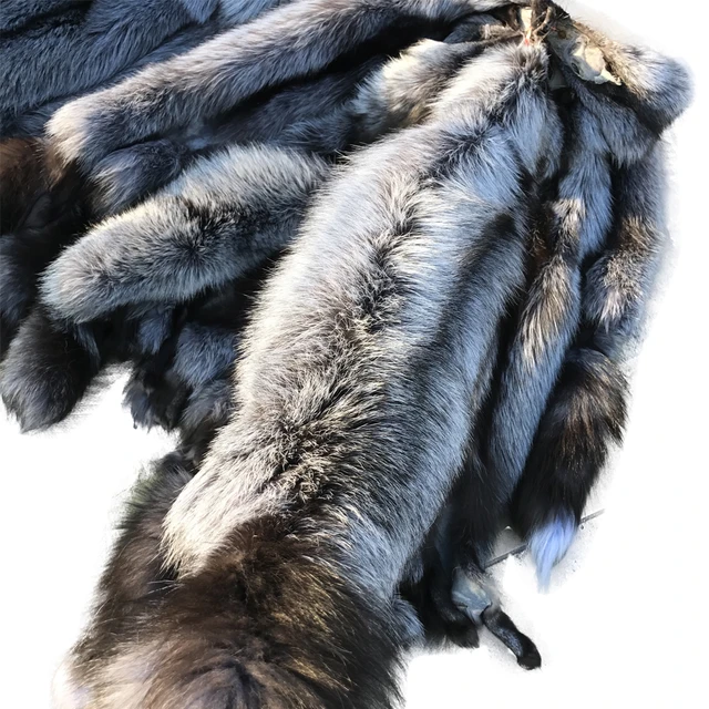 Blue Fox Fur Blanket