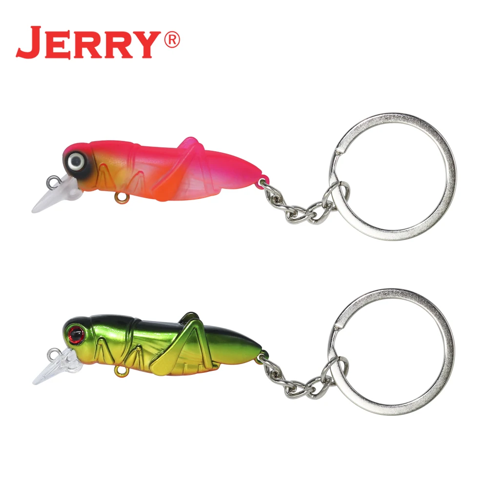 Jerry Keychain Fishing Lure Grasshopper Locust Floating Topwater ...