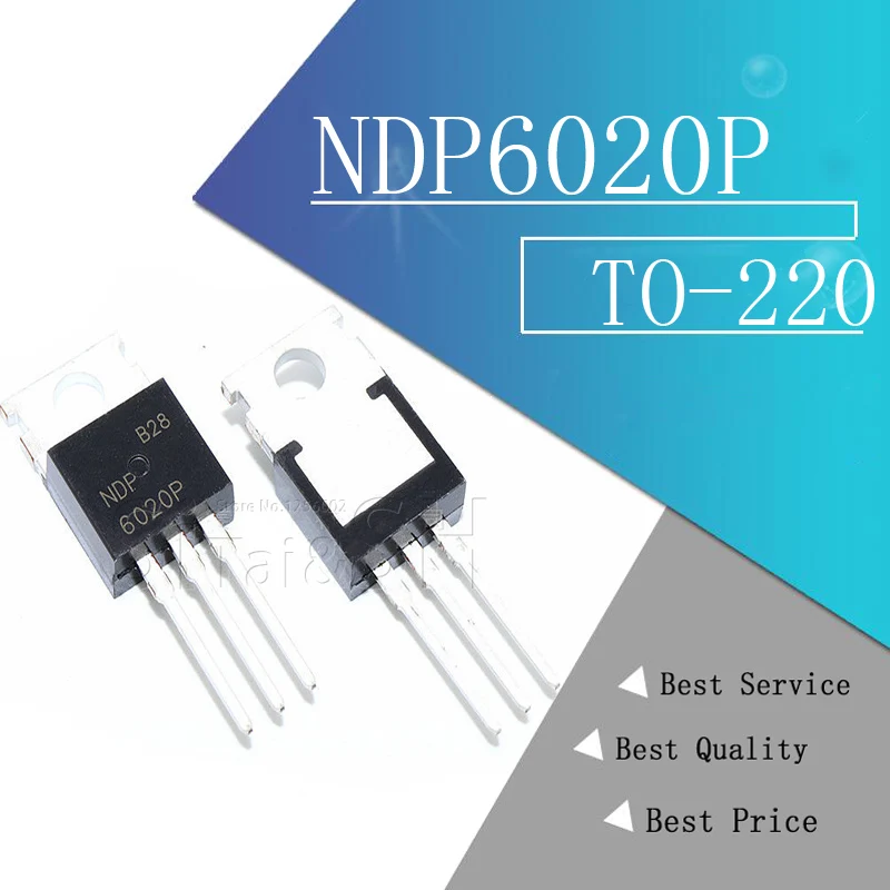 10pcs/lot NDP6020P NDP6020 MOSFET P CH 20V 24A TO 220|Integrated ...