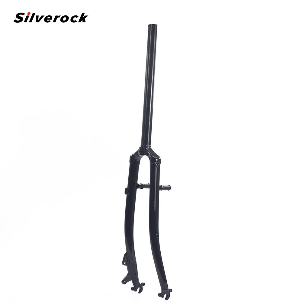 SILVEROCK Chrome Steel Touring Bike 700C Rigid Fork 1 inch 25.4mm 1 ...
