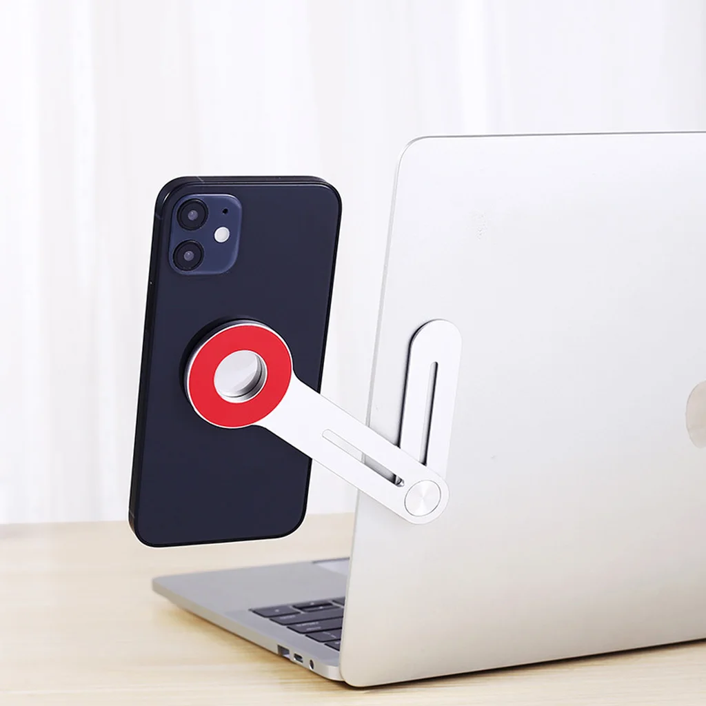Magnetic Aluminum Alloy Adjustable Laptop Stand Laptop Phone Holder ...
