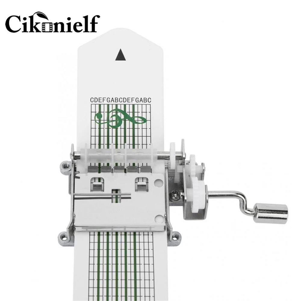 Cikonielf Make Your Own Music Box Kit DIY Hand cranked Music Box with ...