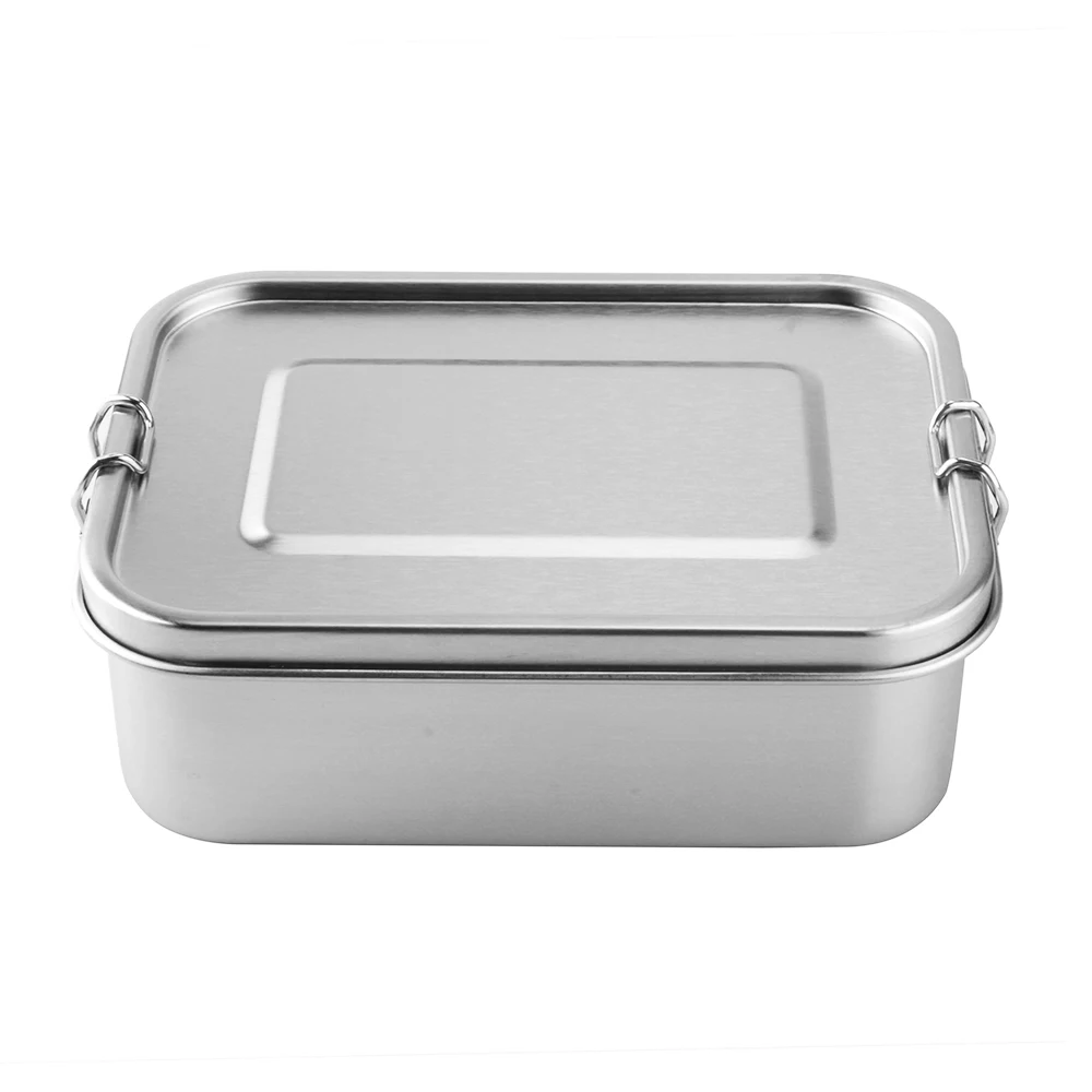 Герметичный Ланч-бокс из нержавеющей стали Bento с герметичной крышкой ...