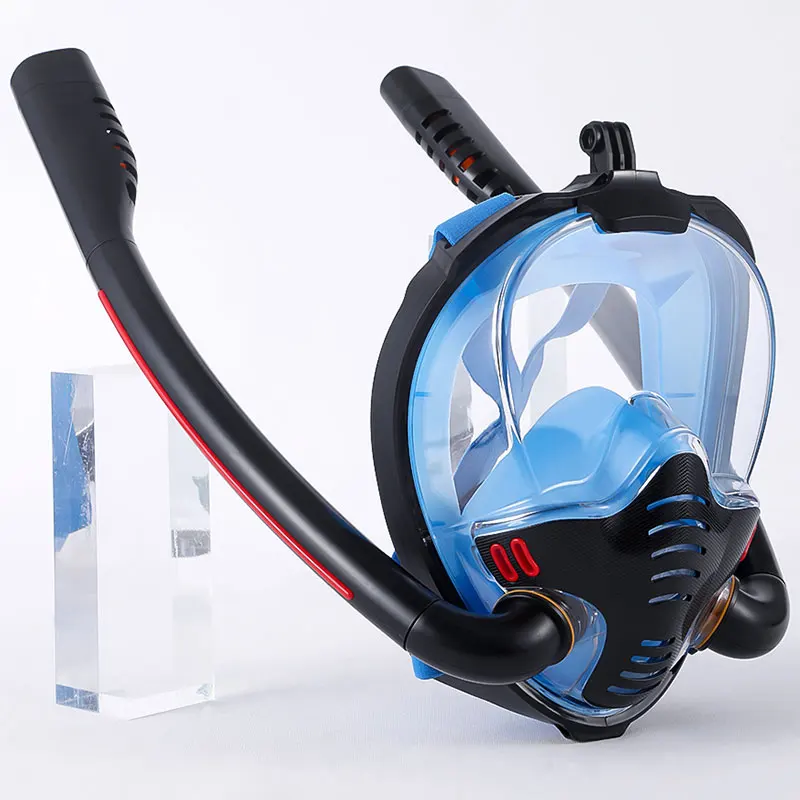 Women-Scuba-Diving-Mask-Full-Face-Snorkeling-Mask-Underwater-Anti-Fog ...