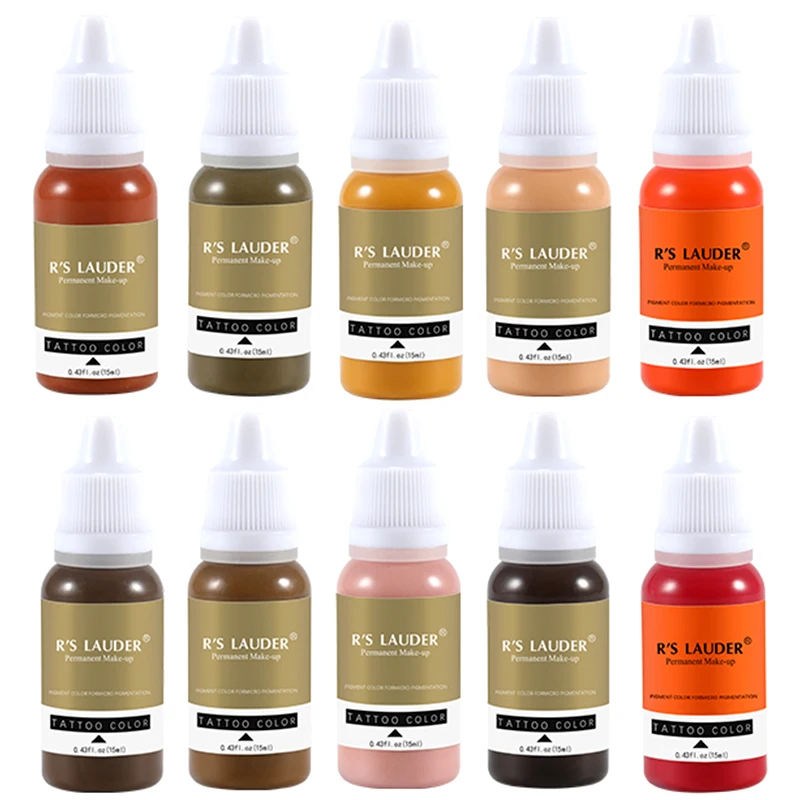 15ml-High-Quality-Tattoo-Pigment-Color-Eyebrow-Lip-Eyeliner-Tattoo-Ink ...