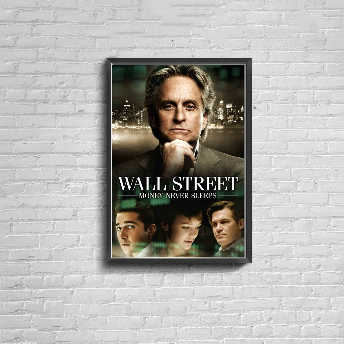 Wall Street Money Never Sleeps Movie Poster