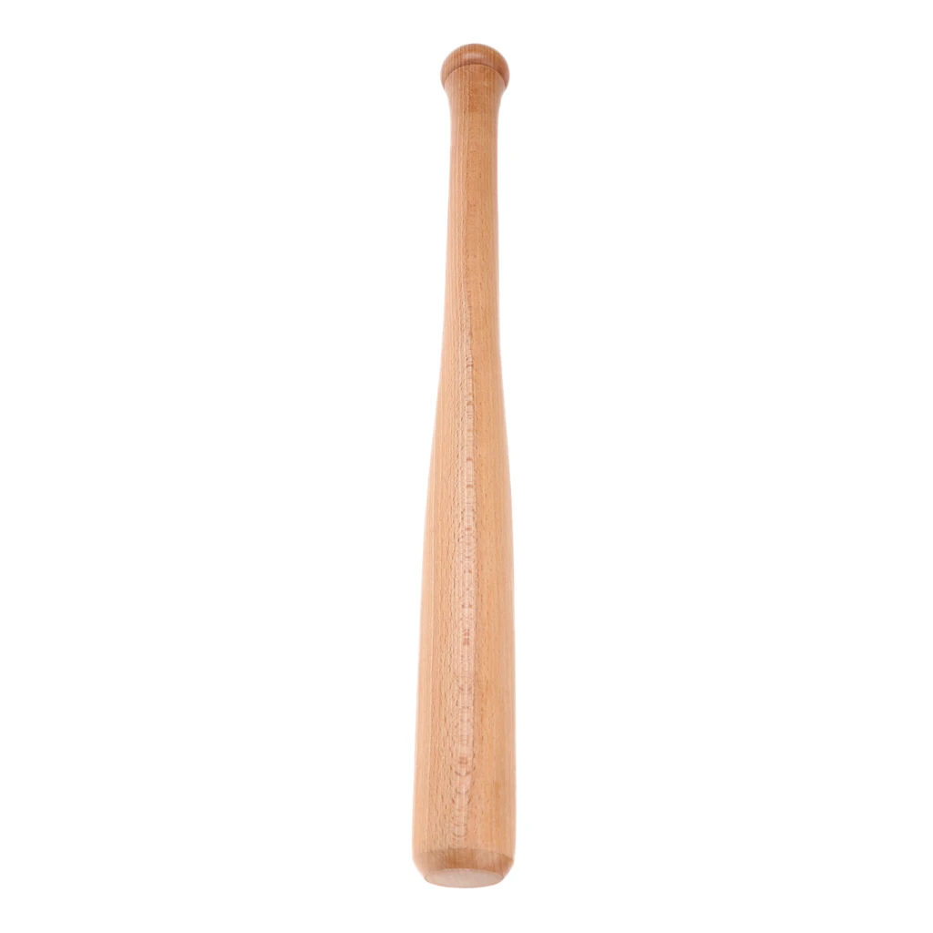 Natural-Wooden-Baseball-Bat-Sports-Racket-Round-Bat-54cm-21inch-Family ...