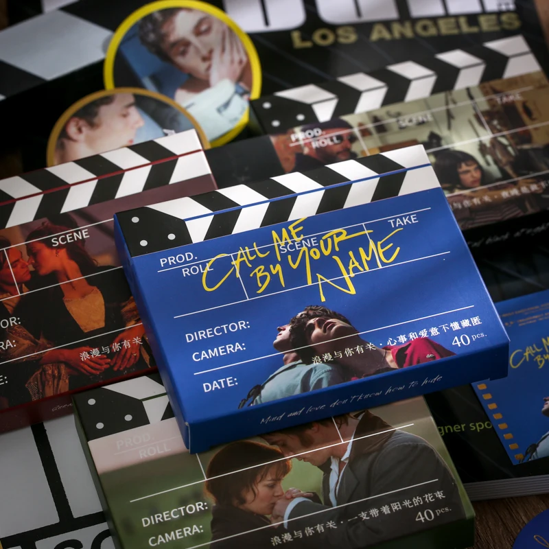 30pcs-pack-Classic-Movie-Style-Stickers-for-Scrapbooking-Junk-Journal ...