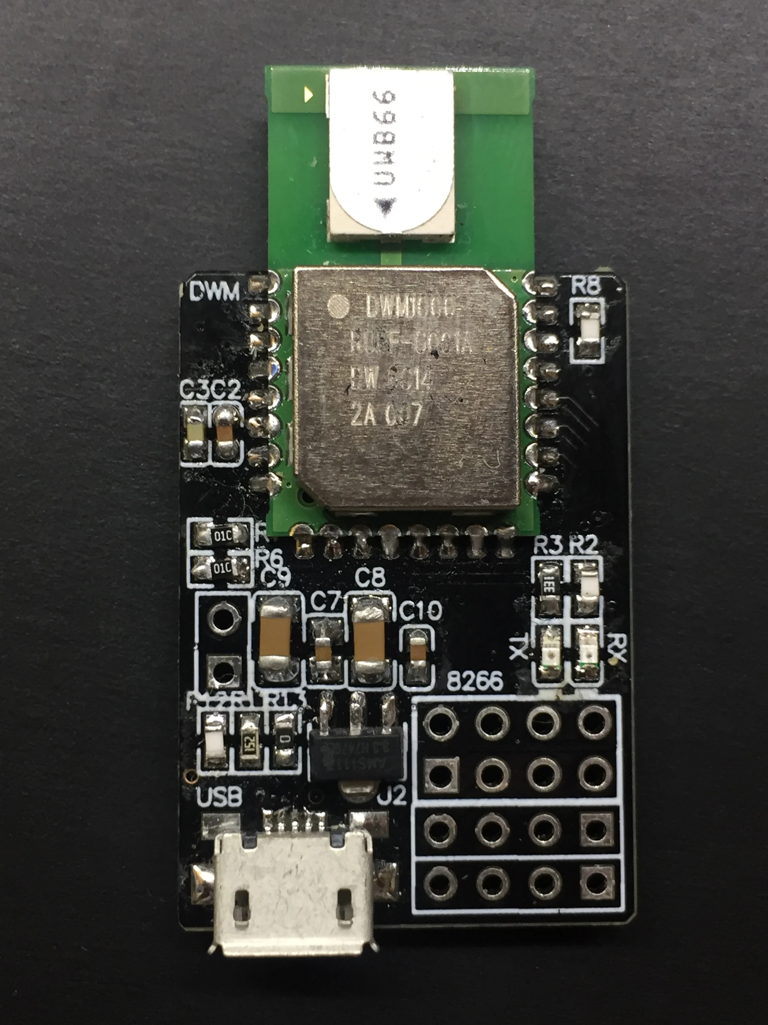 DW1000-Indoor-Positioning-UWB-Module-Mini-DIY-UWB-Orientation-Module ...