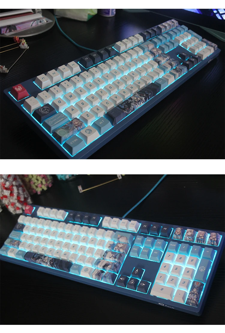 137-key Herrscher Of The Reason Pbt Keycap Dye-sublimation Cherry ...