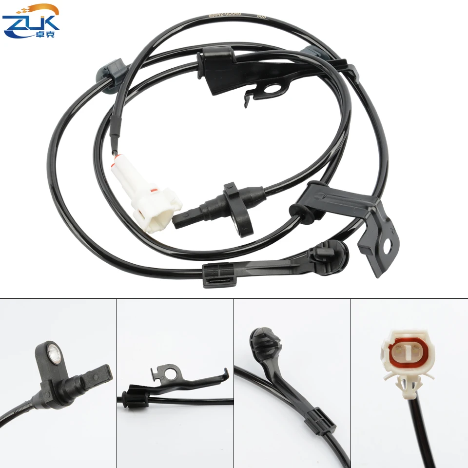 ZUK Front Left Right ABS Wheel Speed Sensor For Toyota YARIS NCP91 2006 ...