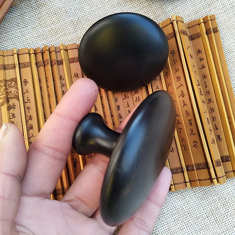 Smooth Mushroom Shape Face Massage Stone Lava Basalt Hot Stone for Spa ...