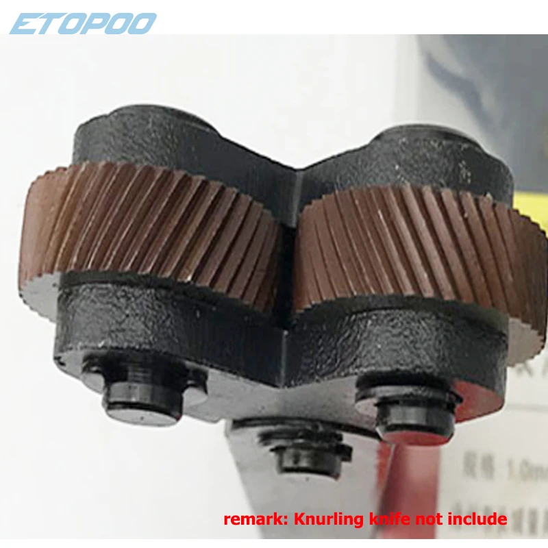 2-p-s-set-Anti-Derrapante-Grosseiro-Diagonal-Roda-Knurling-para-Torno ...