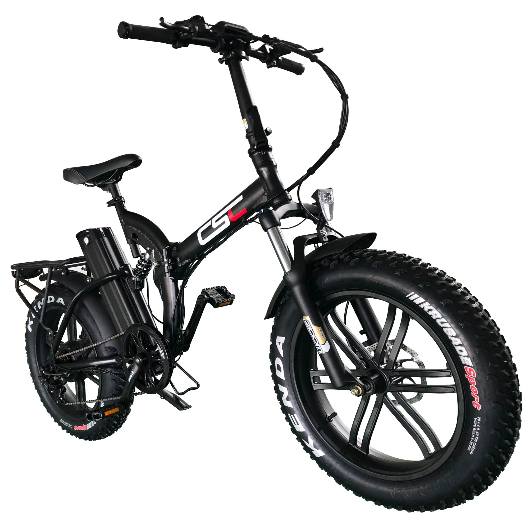 Mini Fat Electric Bike 20in Foldable Snow eBike 4.0 Tyre Fat Ebike 48V ...