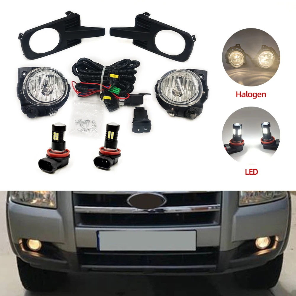 2PCS-For-Ford-Ranger-2006-2007-2008-LED-fog-light-Halogen-fog-lamp-Bulb ...