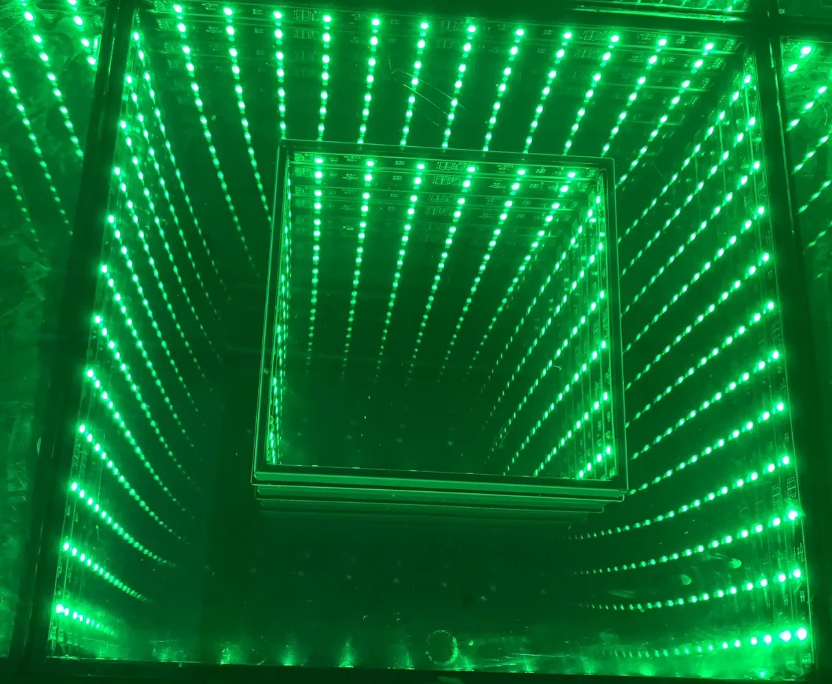 Promoção Led Festa De Casamento Disco 3d Infinito Túnel Led Espelhado ...